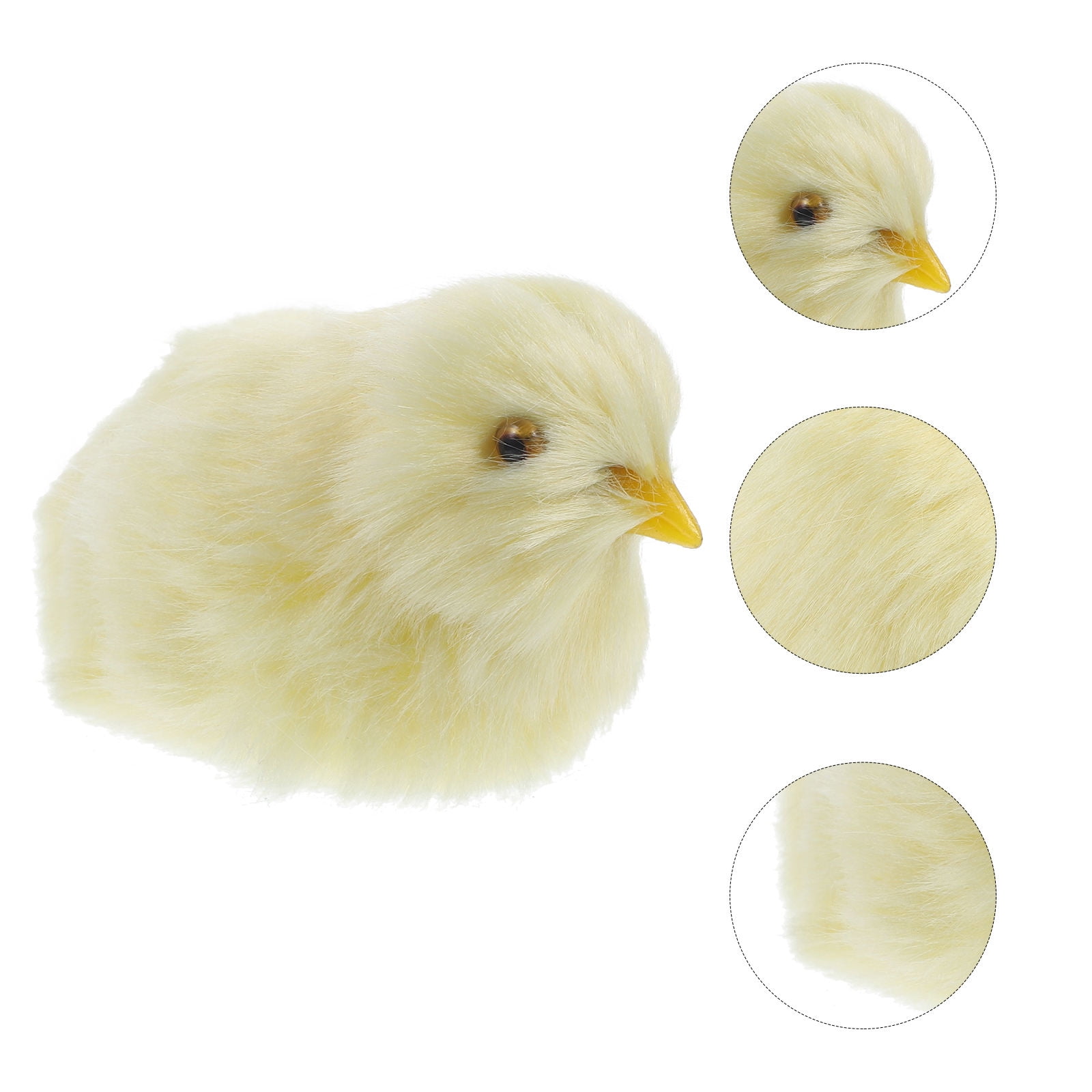 Raindrops 2 Pcs Chick Plush Toy Chicken Stuffed Animal Mini Animals ...