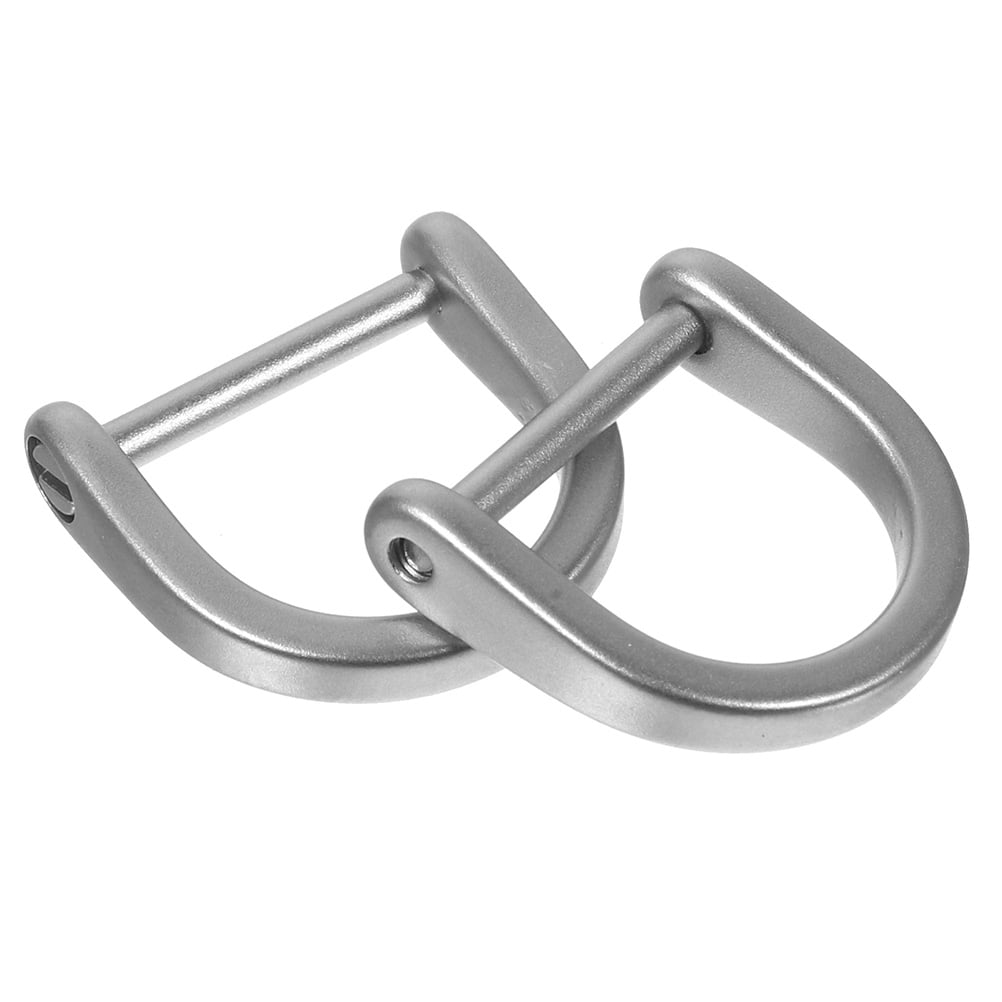Raindrops 2 Pcs D Rings Heavy Duty Horseshoe Buckle D-shaped - Walmart.com