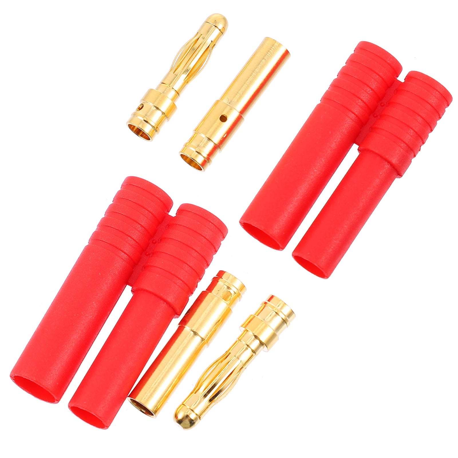 Raindrops 2 Pcs DIY Banana Connector Plug Adapter Connectors Electric ...