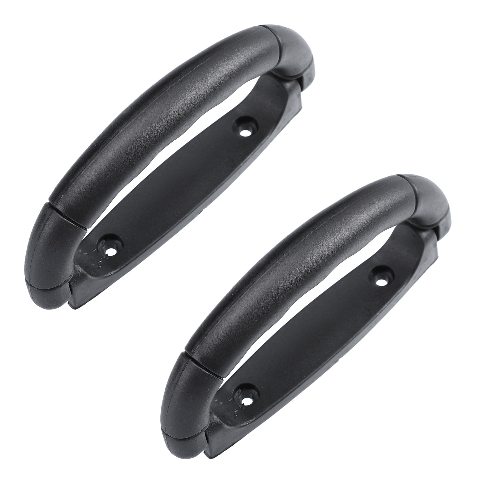 Raindrops Simple Design Battery Case Handle Black 2Pack 4.95x2.04x0 ...