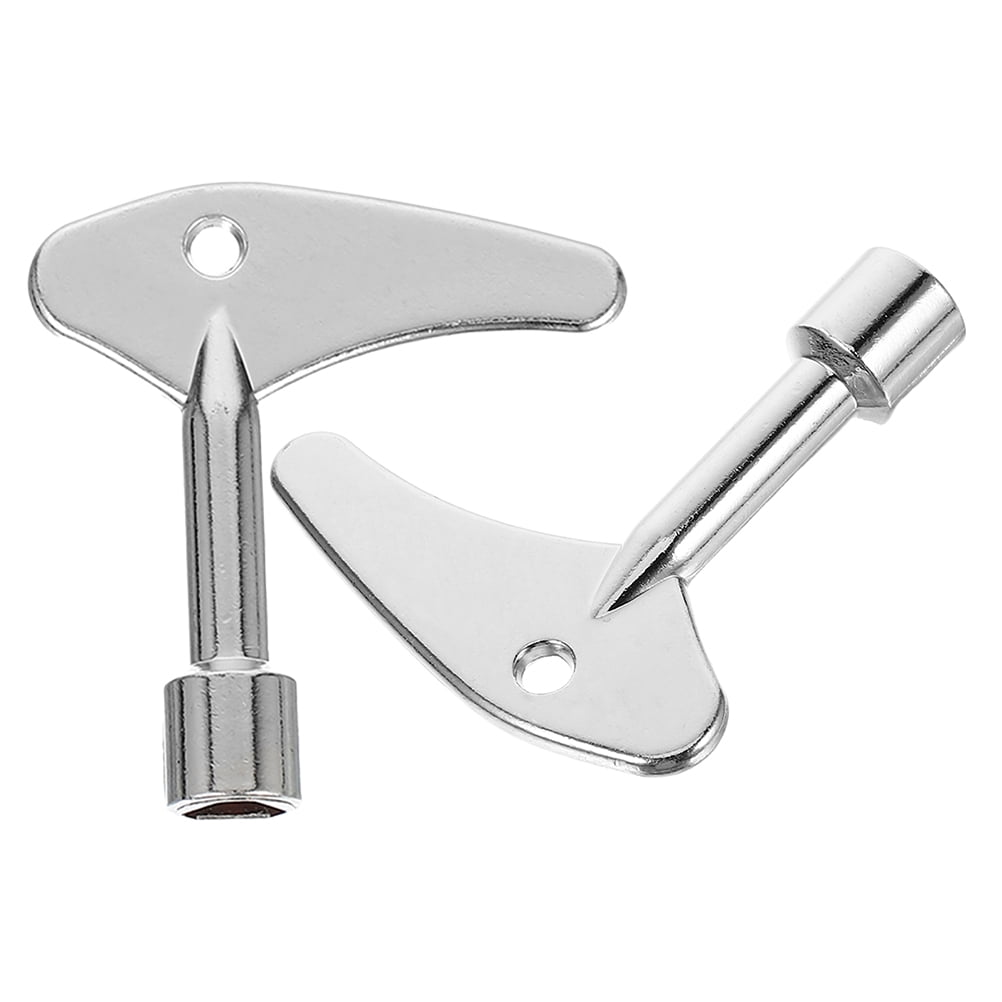 Raindrops 2 Pcs Elevator Emergency Lift Door Release Triangle Lock Keys ...