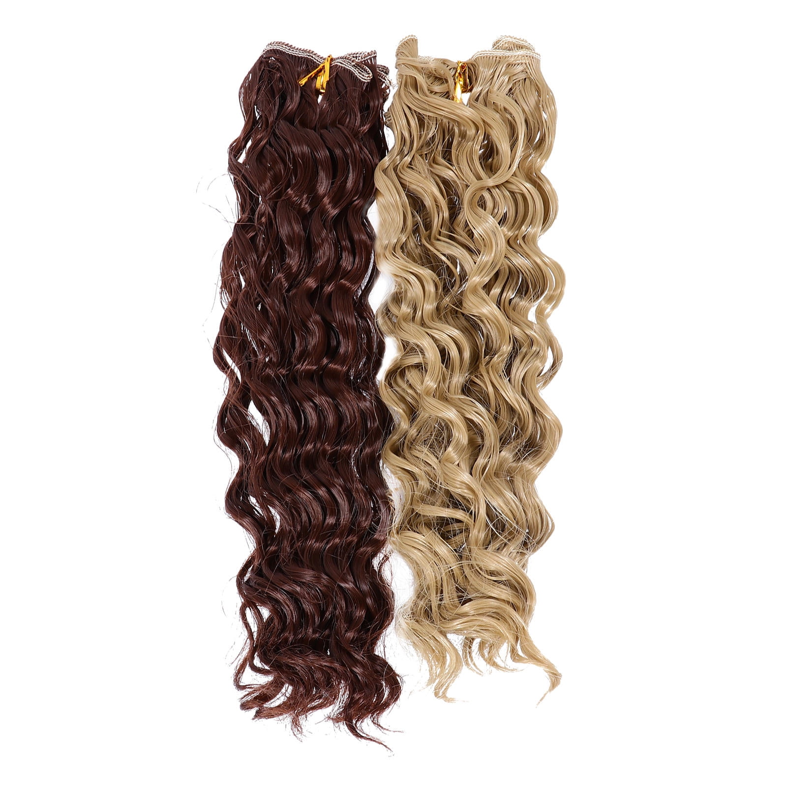Raindrops High Temperature Silk Doll Wigs for DIY Craft Assorted Color ...