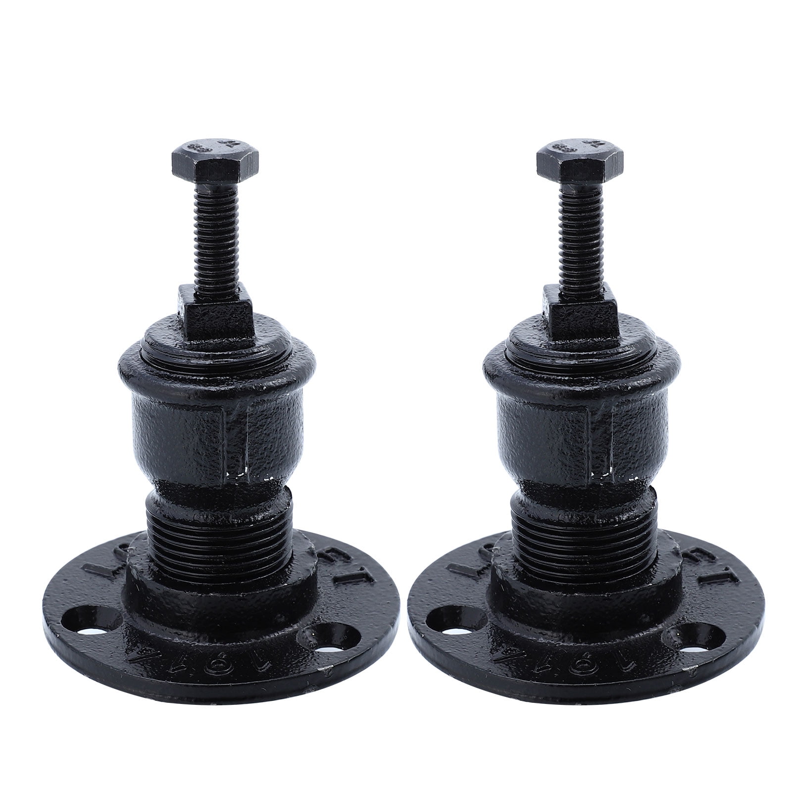 Raindrops 2 Pcs Handrail Mount Brackets Support Stair for Stairs Metal ...