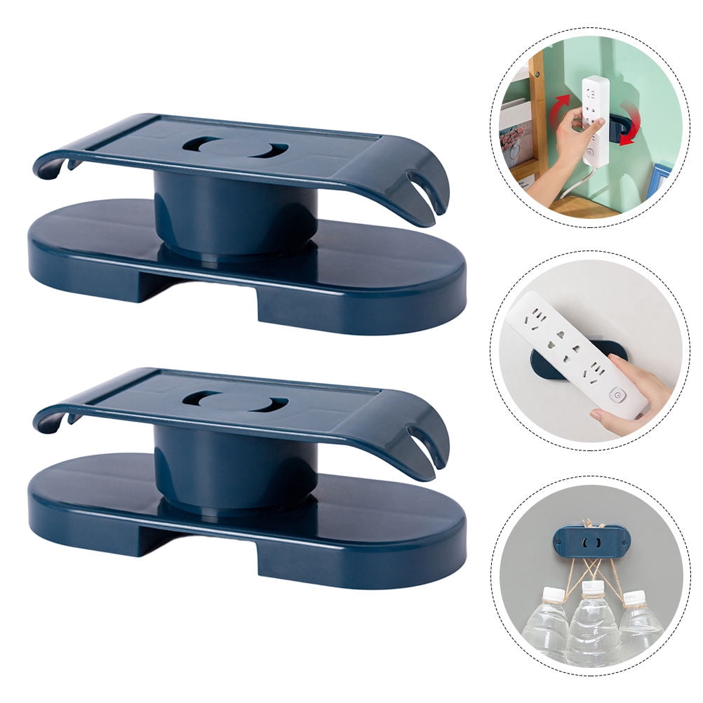 Raindrops 2 Pcs Hide Cable Hiders for Wall Socket Holder Wall-mounted ...