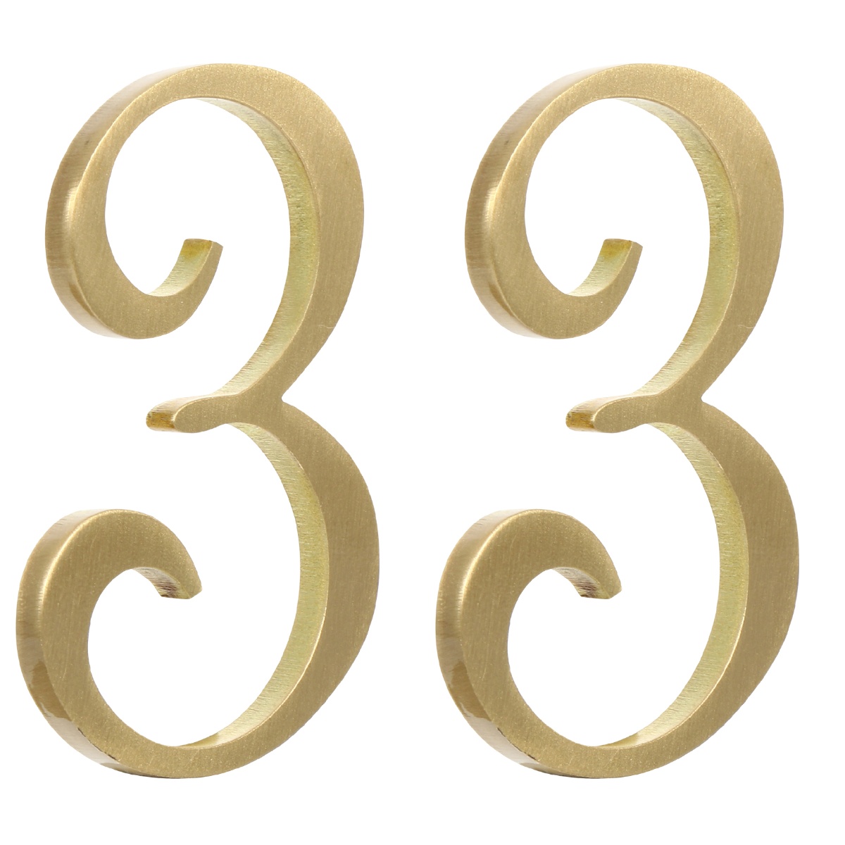 Raindrops 2 Pcs House Number Sign Address Numbers for outside Mailbox ...