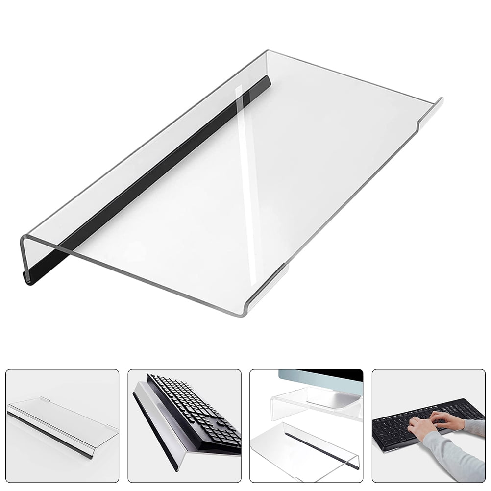 Raindrops 2 Pcs Keyboard Tray Wrist Computer Monitor Stand Brackets ...