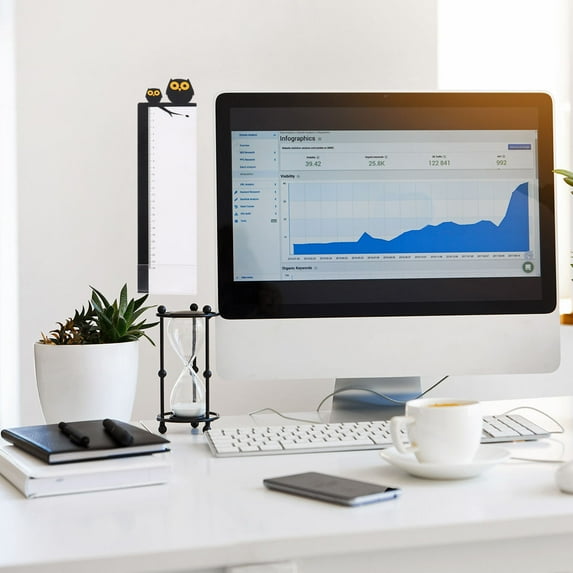 Raindrops 2 Pcs Monitor Note Sticker Memo Message Computer Screen Pads ...