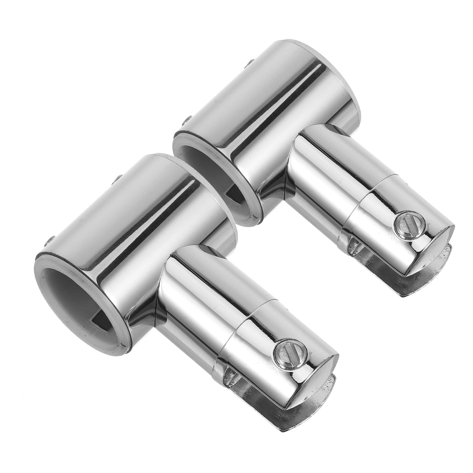 Raindrops 2 Pcs Pipe Clamp Connector Protractor Kit Road Handlebar ...