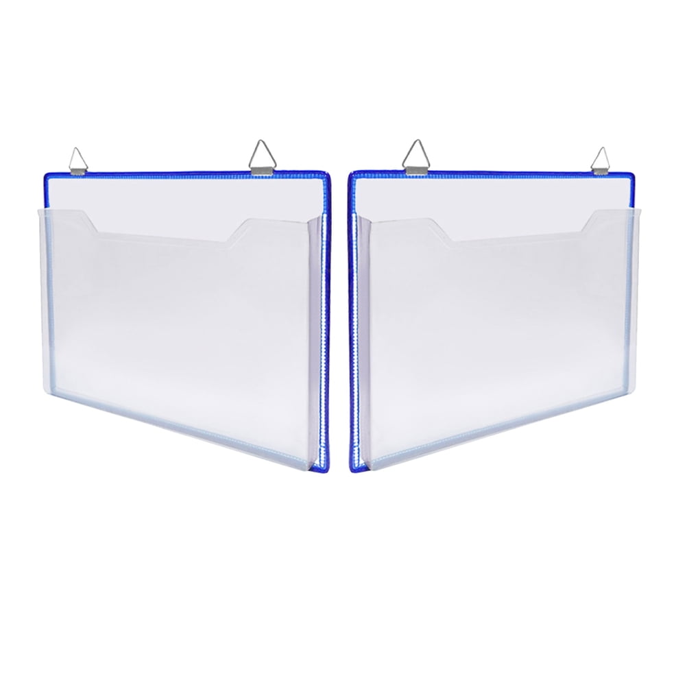 Raindrops 2 Pcs Pocket Folders Bracket Hanging Document Bag - Walmart.com