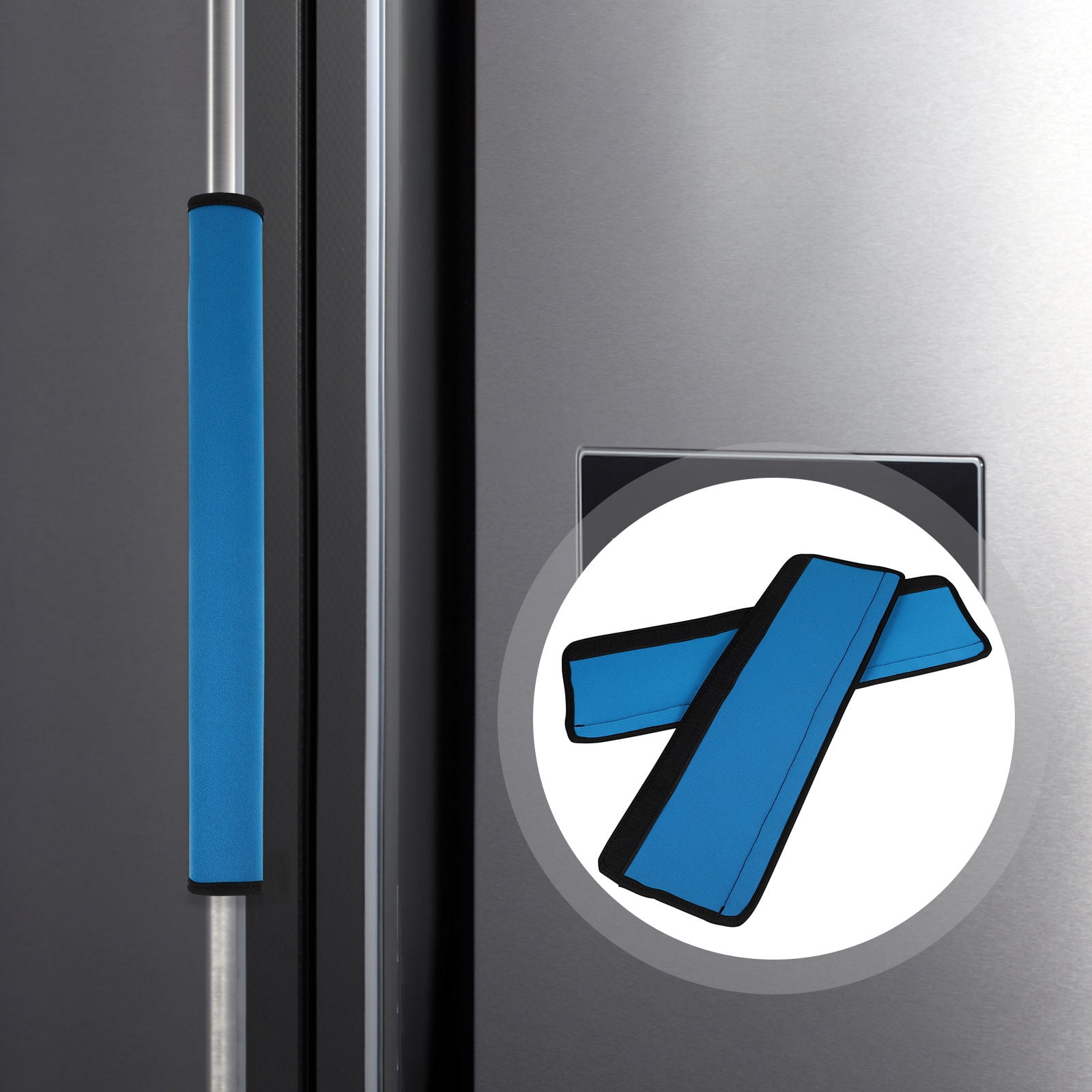 Raindrops 2 Pcs Refrigerator Handle Gloves Covers for Cabinets ...