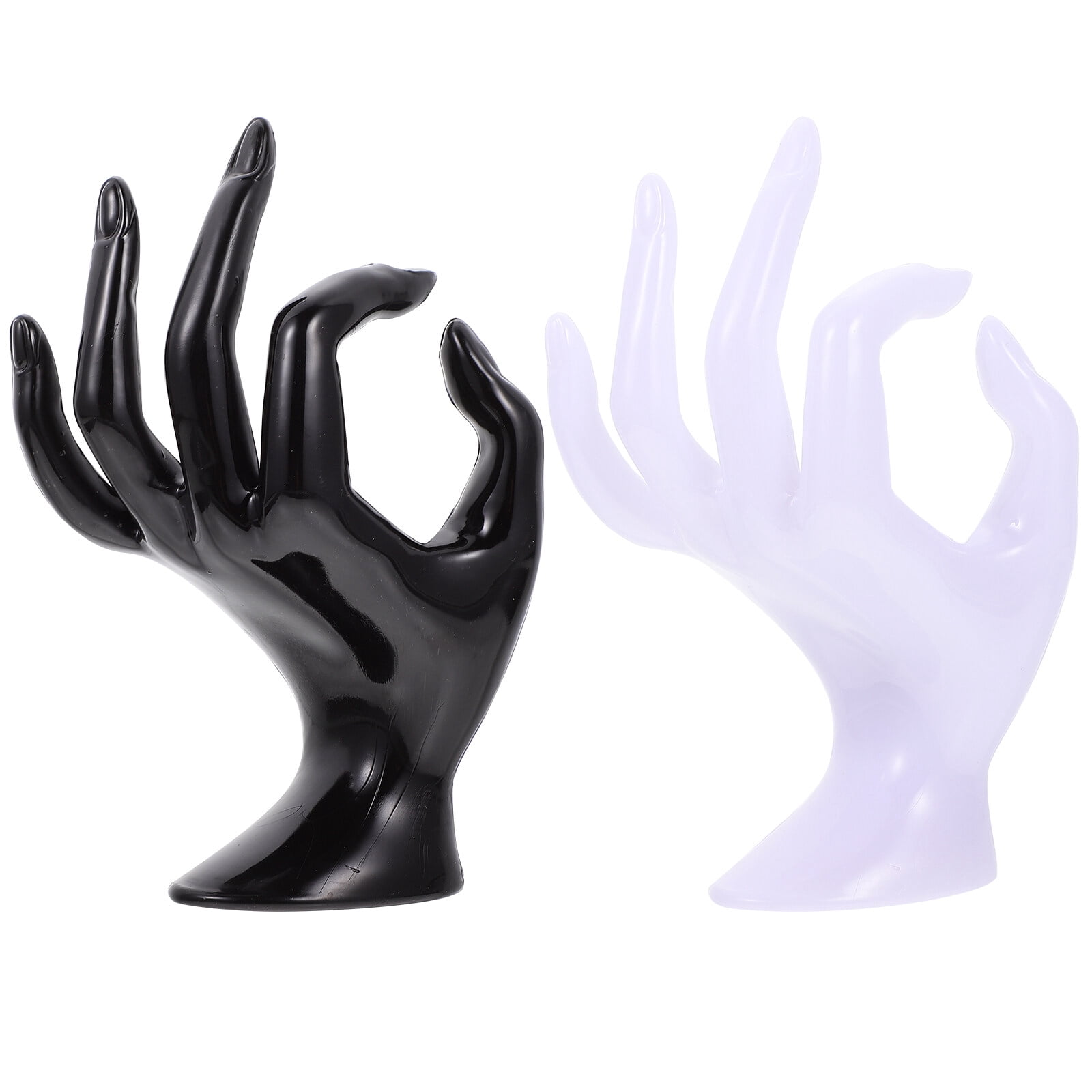 Raindrops 2 Pcs Rings Hand Model Props Protects Jewelry from Damage ...