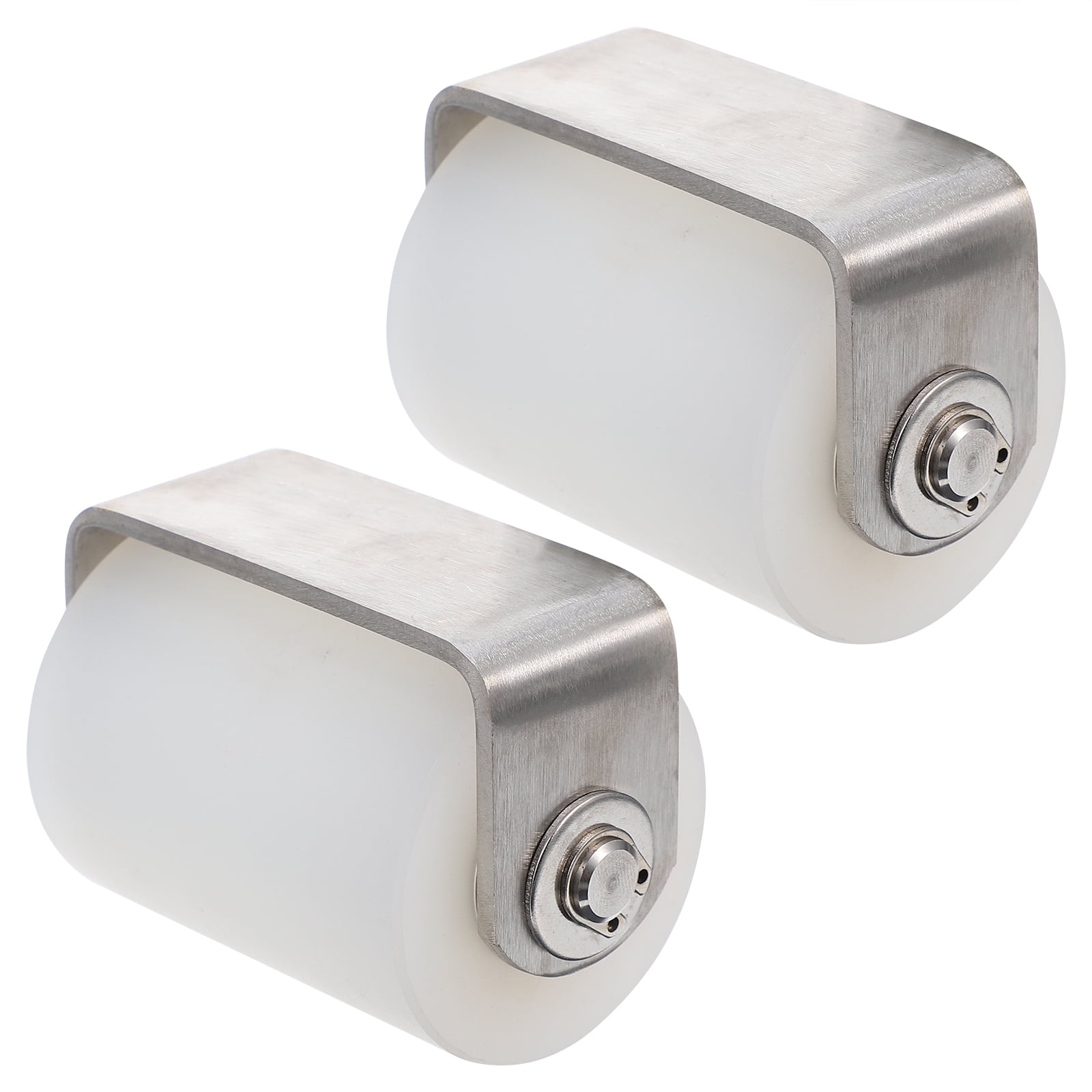 Raindrops 2 Pcs Rollers with Bearings Pulley Sliding Gate Guide Slide ...