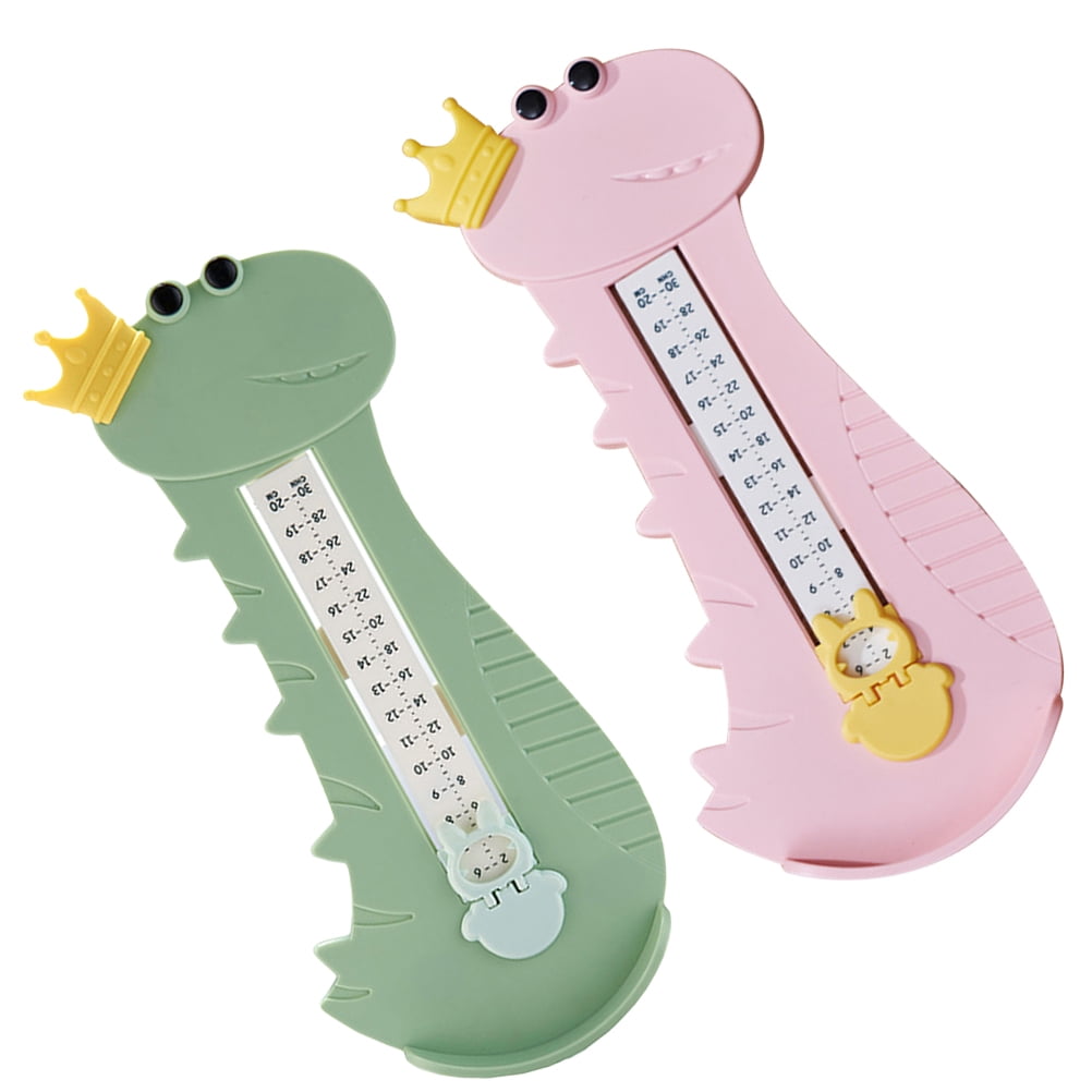 Raindrops 2 Pcs Shoe Measurement Device Foot Measuring Ruler for Kids ...