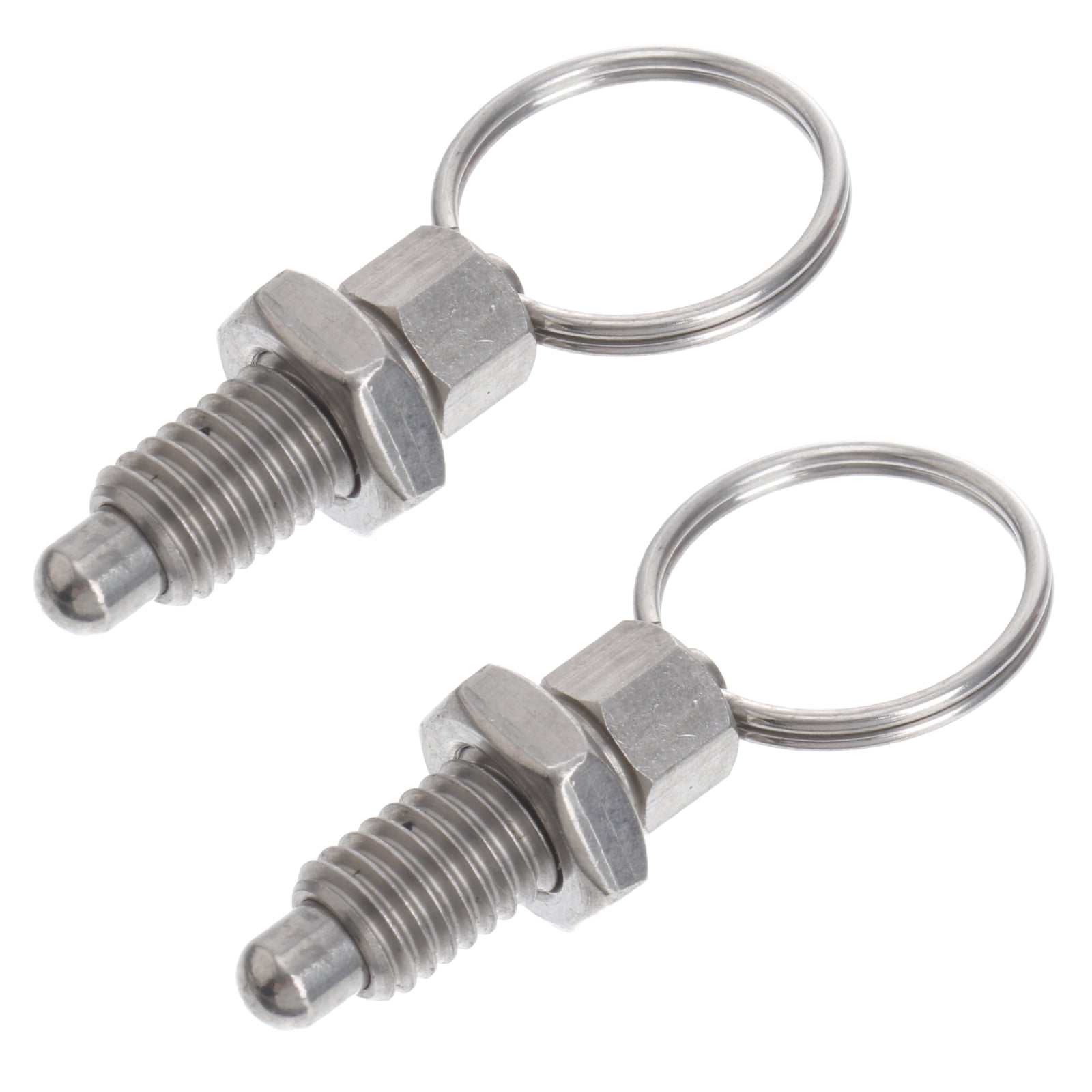 Raindrops 2 Pcs Split Stainless Steel Knob Plunger Spring Pin Screw 2X0 ...