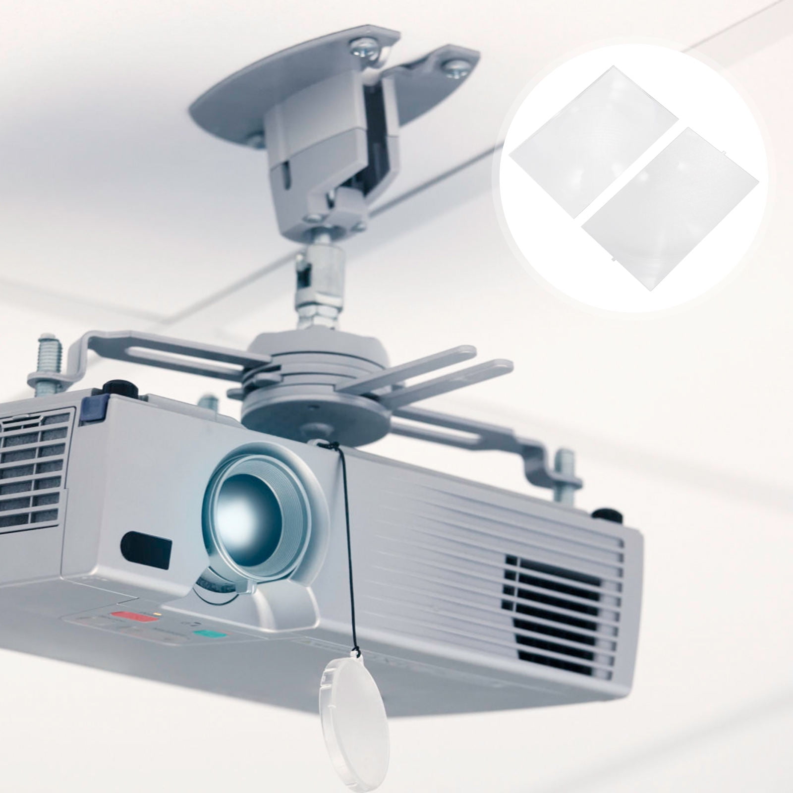 Raindrops 2 Pcs Useful Fresnel Lens High-definition Projector ...