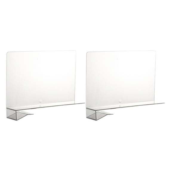 Raindrops 2 Pcs Wardrobe Dividers Clothes Plastic Stackable Hangers Bin ...