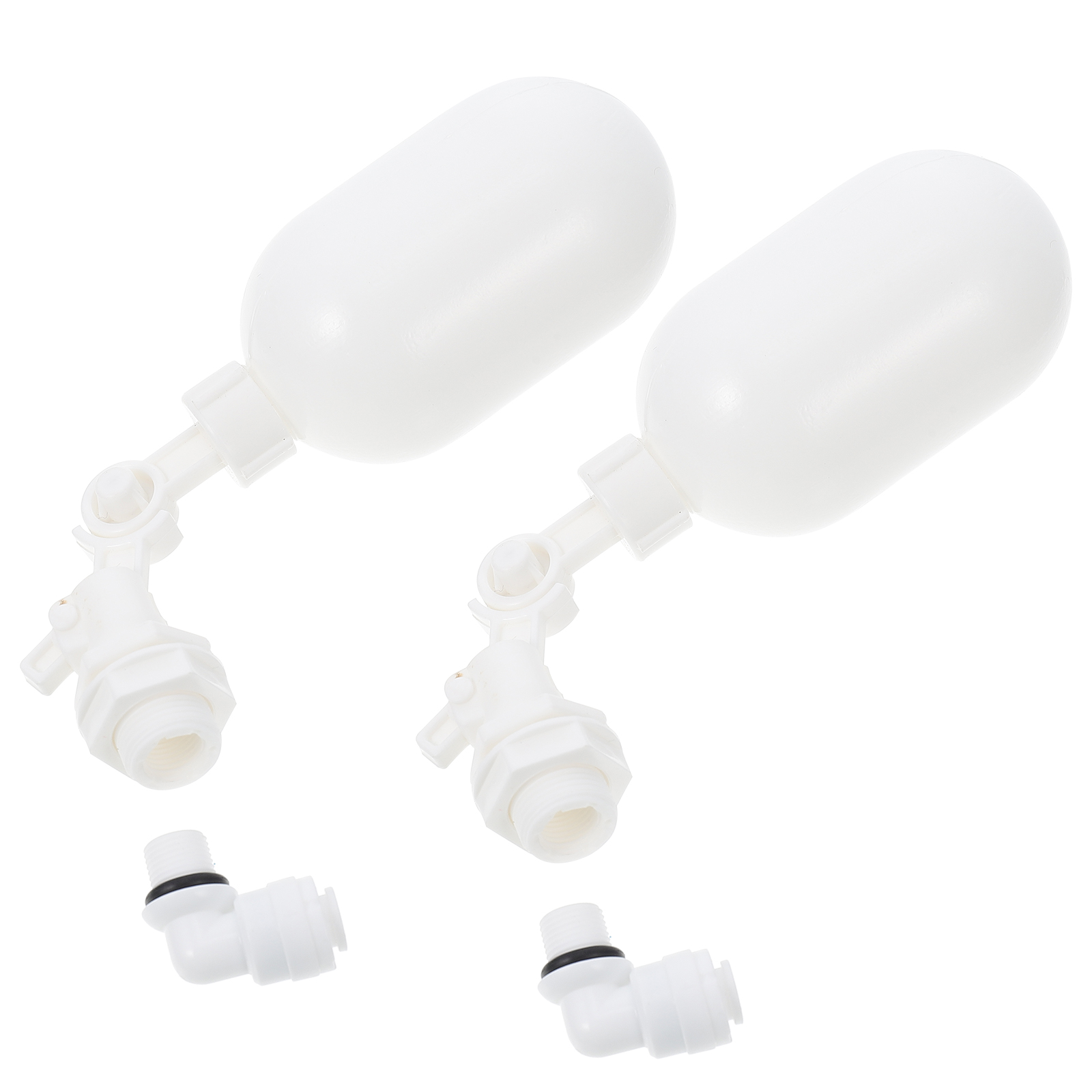 Raindrops 2 Pcs Water Dispenser Float Valves Control Replacement White ...