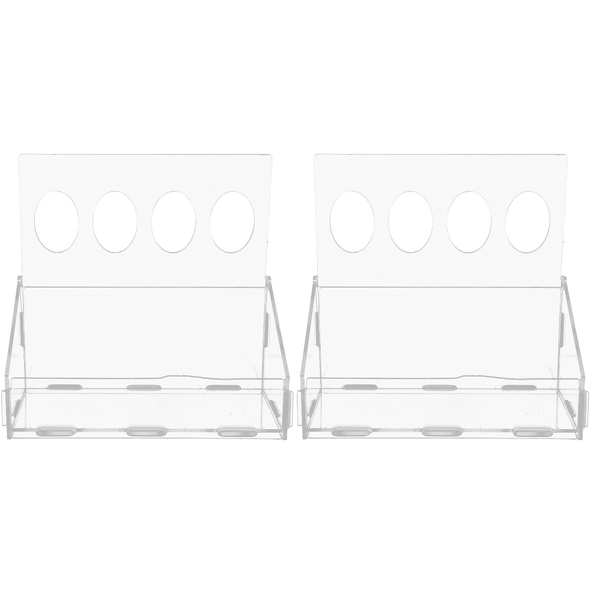 Raindrops 2 Pieces Parrots Food Feeder Bird Feeding Container Chicken ...