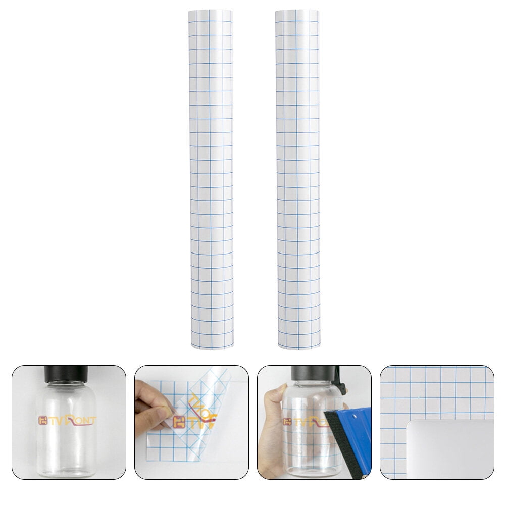 Raindrops 2 Rolls Grip Transfer Tape for Automotive Use Blue Grid ...