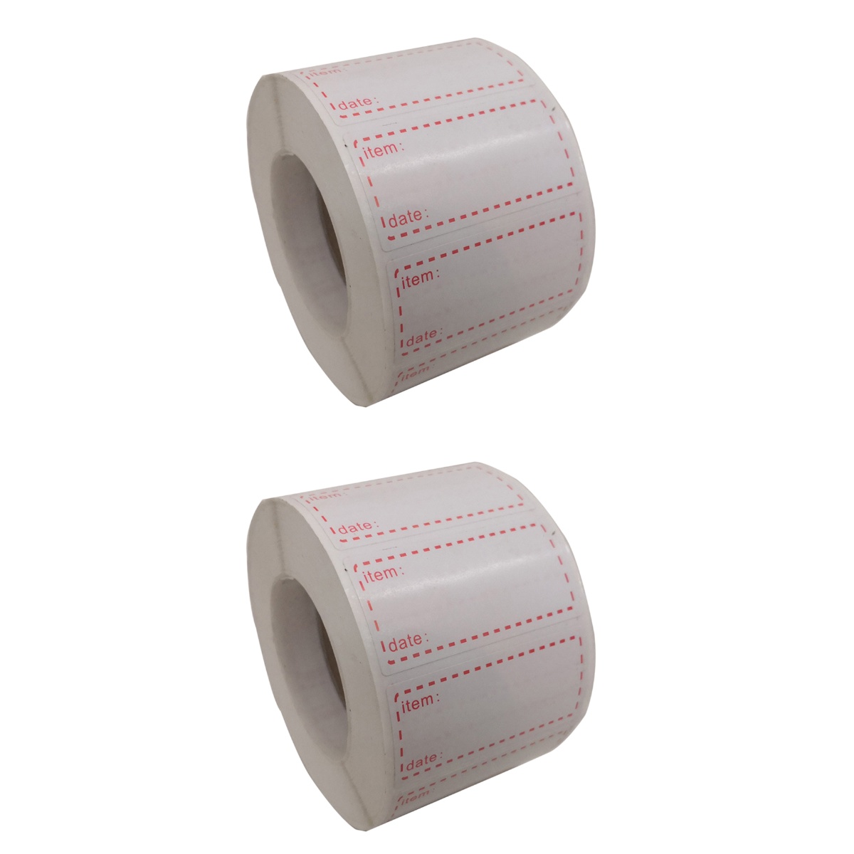 Raindrops 2 Rolls Kitchen Blank Writable Stickers Practical Classified ...