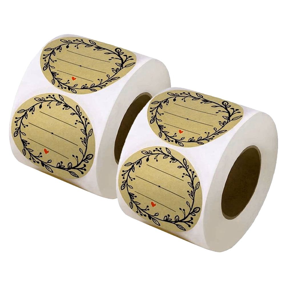 Raindrops 2 Rolls of Baking Roll Stickers Multi-use Seal Stickers ...