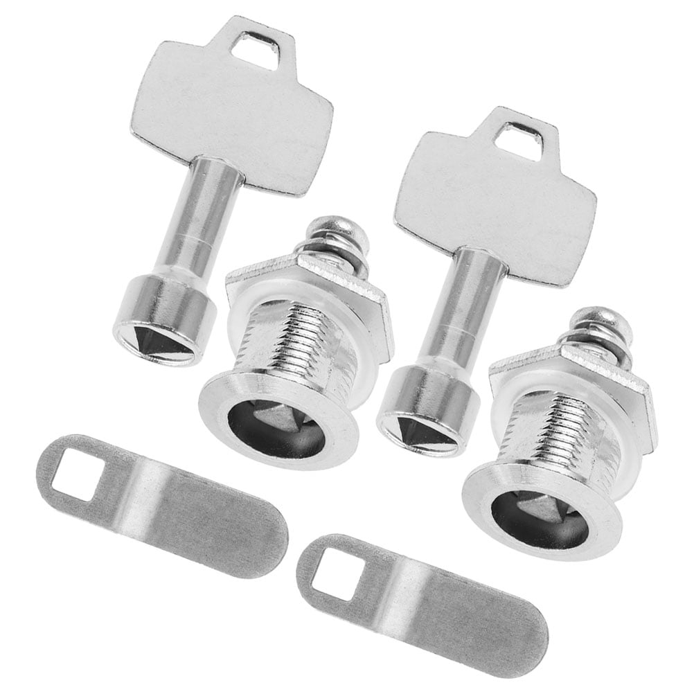 Raindrops 2 Set Cam Lock With Triangle Socket Key Triangular Keyhole ...