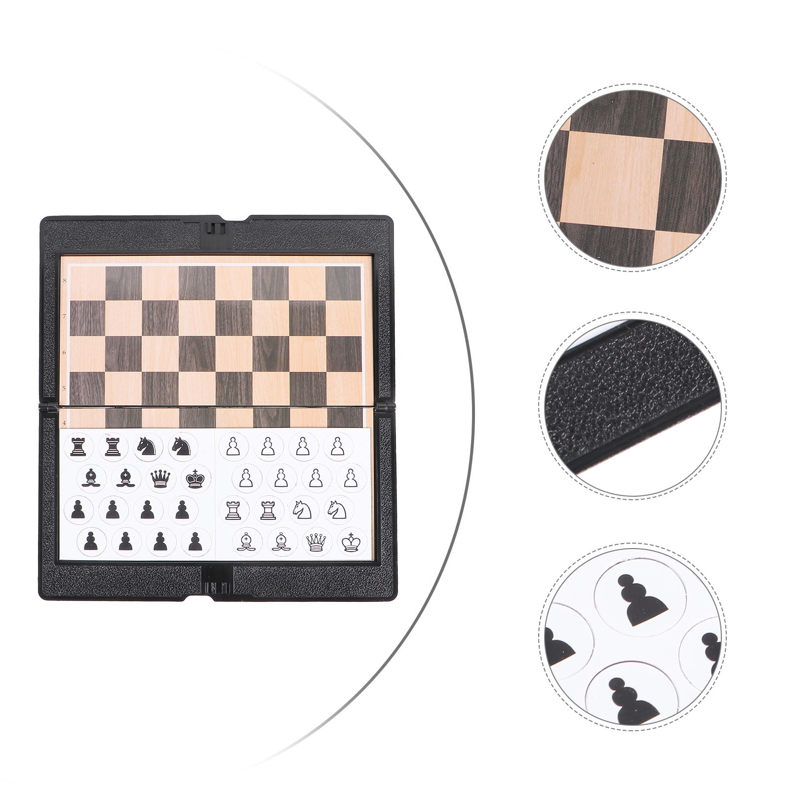 Raindrops 2 Set Foldable Magnet Chess Set Portable Magnet Chess Party ...