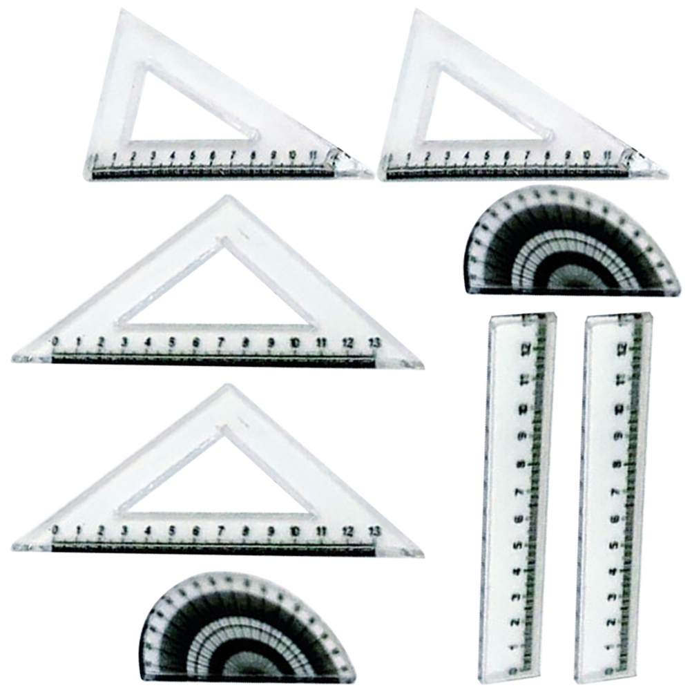 Raindrops 2 Set of Doll House Mini Ruler Set Miniature Doll House Ruler ...