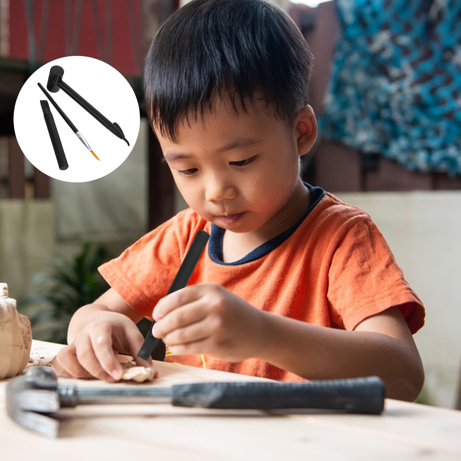 Raindrops 2 Sets Archaeological Excavation Toys Digging Shovels Hammer ...