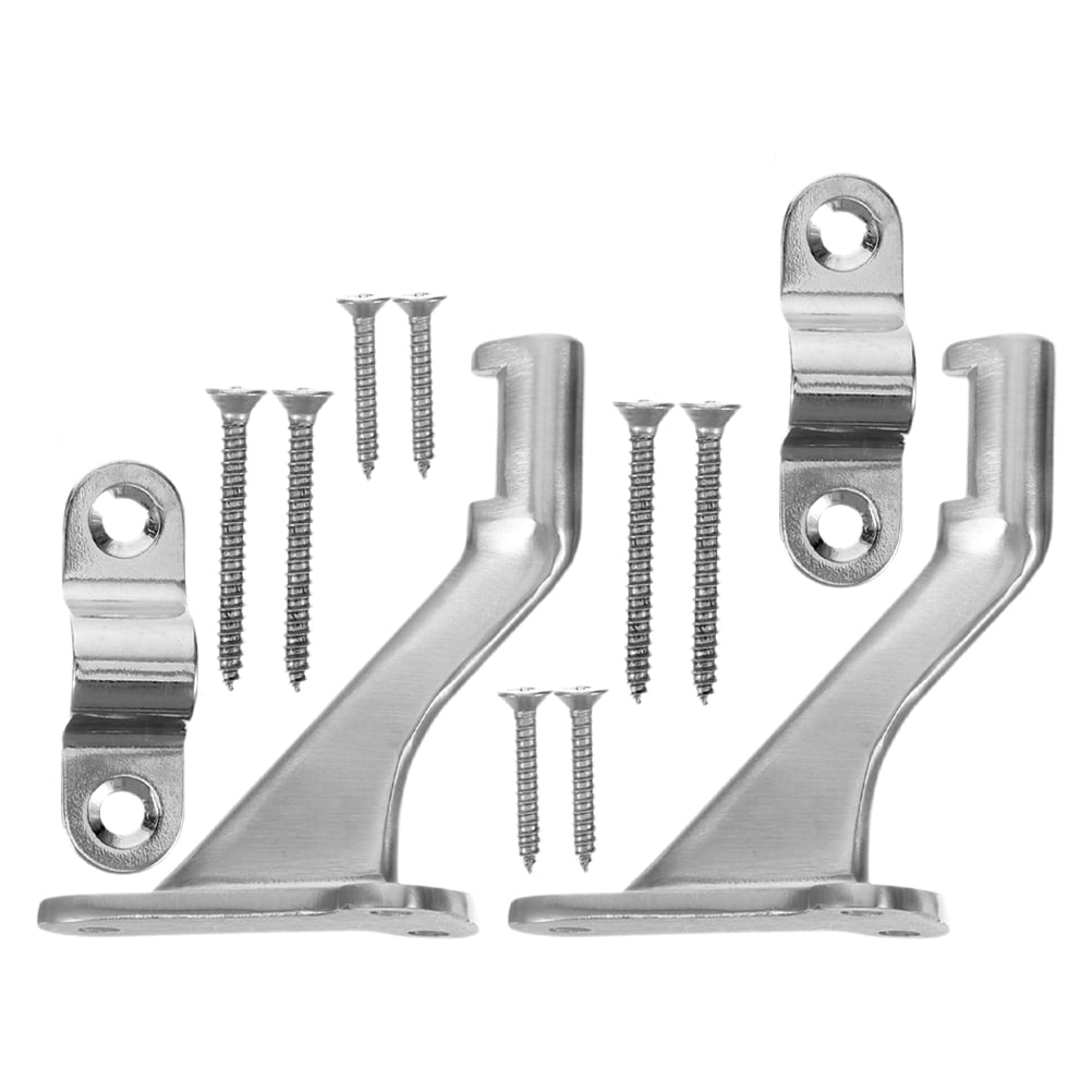 Raindrops 2 Sets Bannister Brackets Stairway Staircase Handrail ...