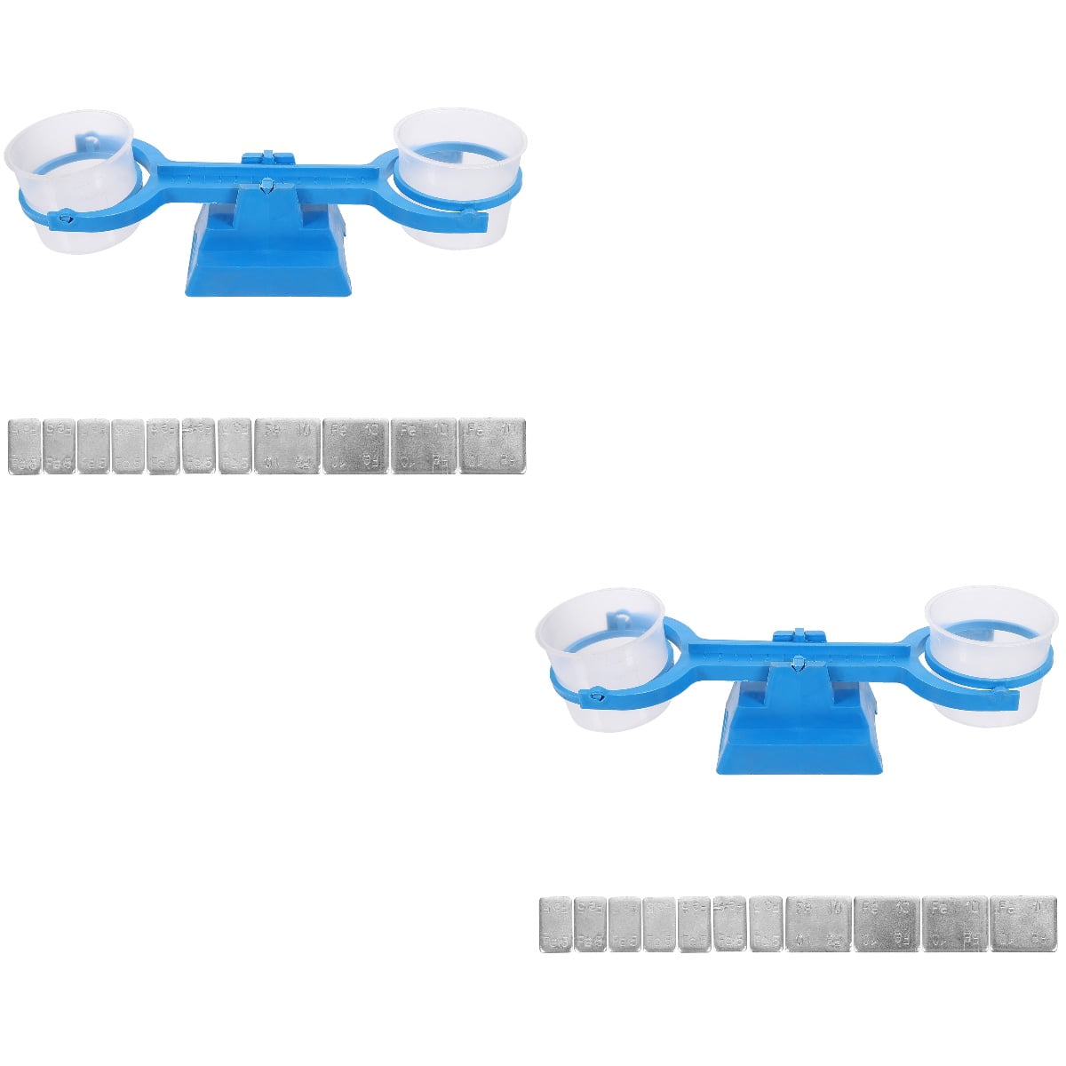 Raindrops 2 Sets Bucket Balance Scale Children Balance Scale Teaching ...