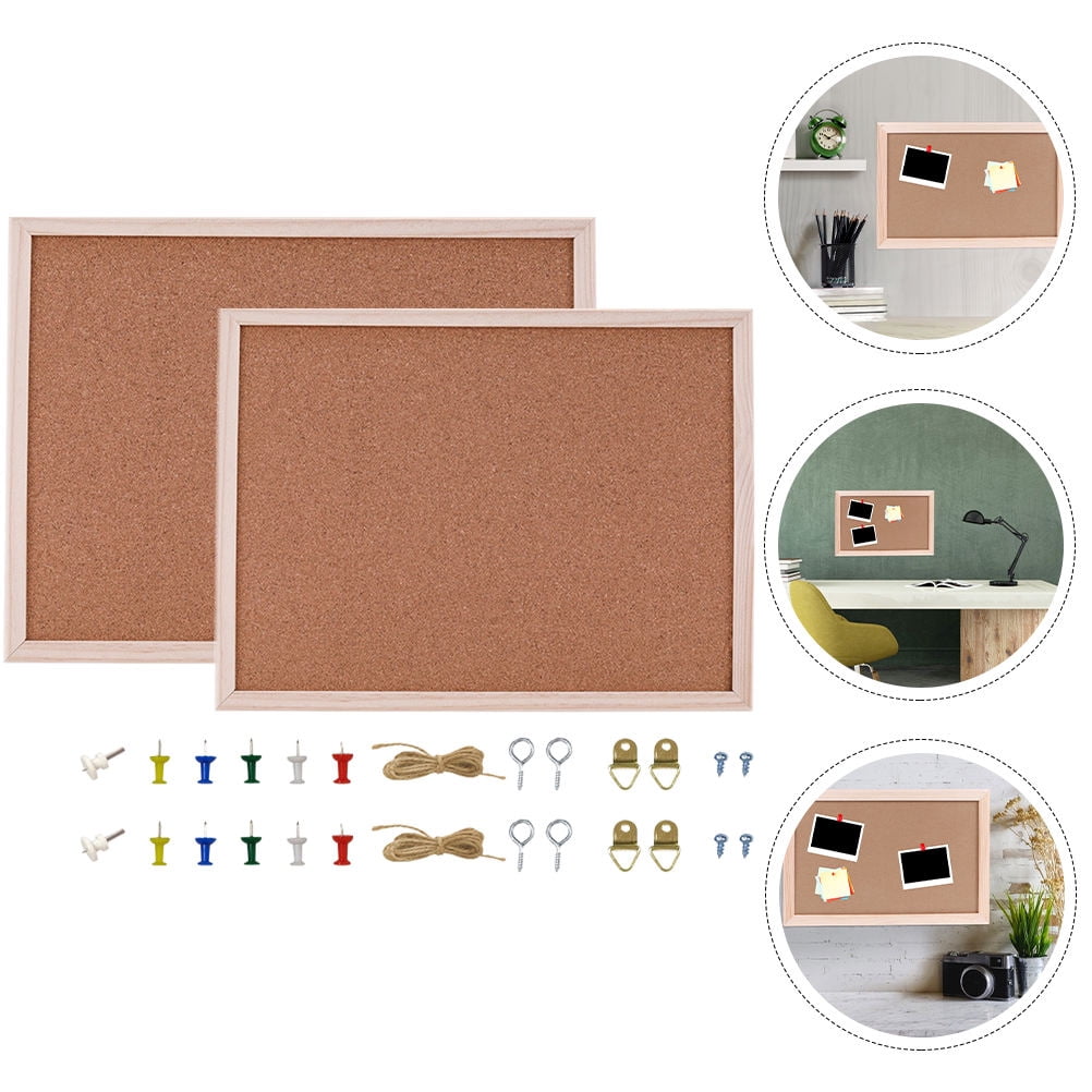 Raindrops 2 Sets Bulletin Boards Cork Memo Board Office 40X30CM ...