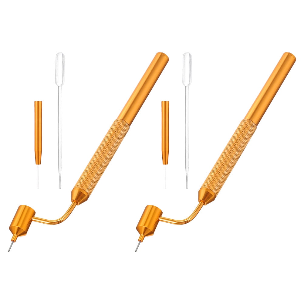 Raindrops 2 Sets Car Paint Repair Pen Precision Paint Applicator Pen ...
