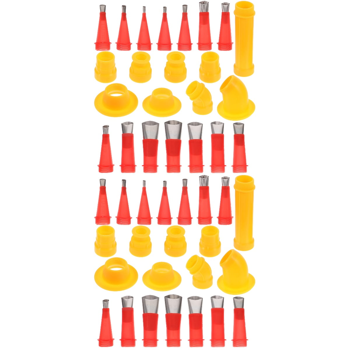 Raindrops 2 Sets Caulking Nozzles Stainless Steel Nozzle Applicator ...