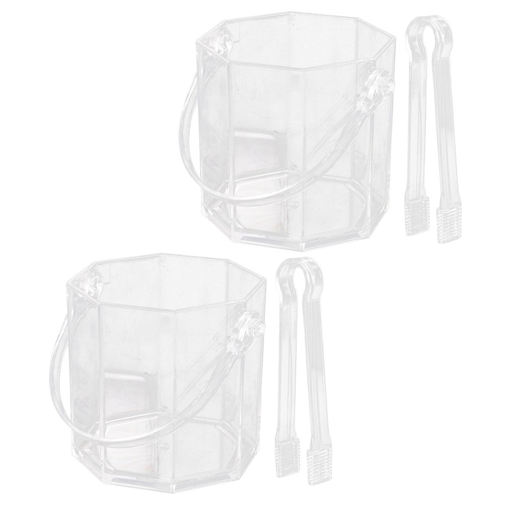 Raindrops Transparent Acrylic Ice Container for Wine Ideal for Parties ...