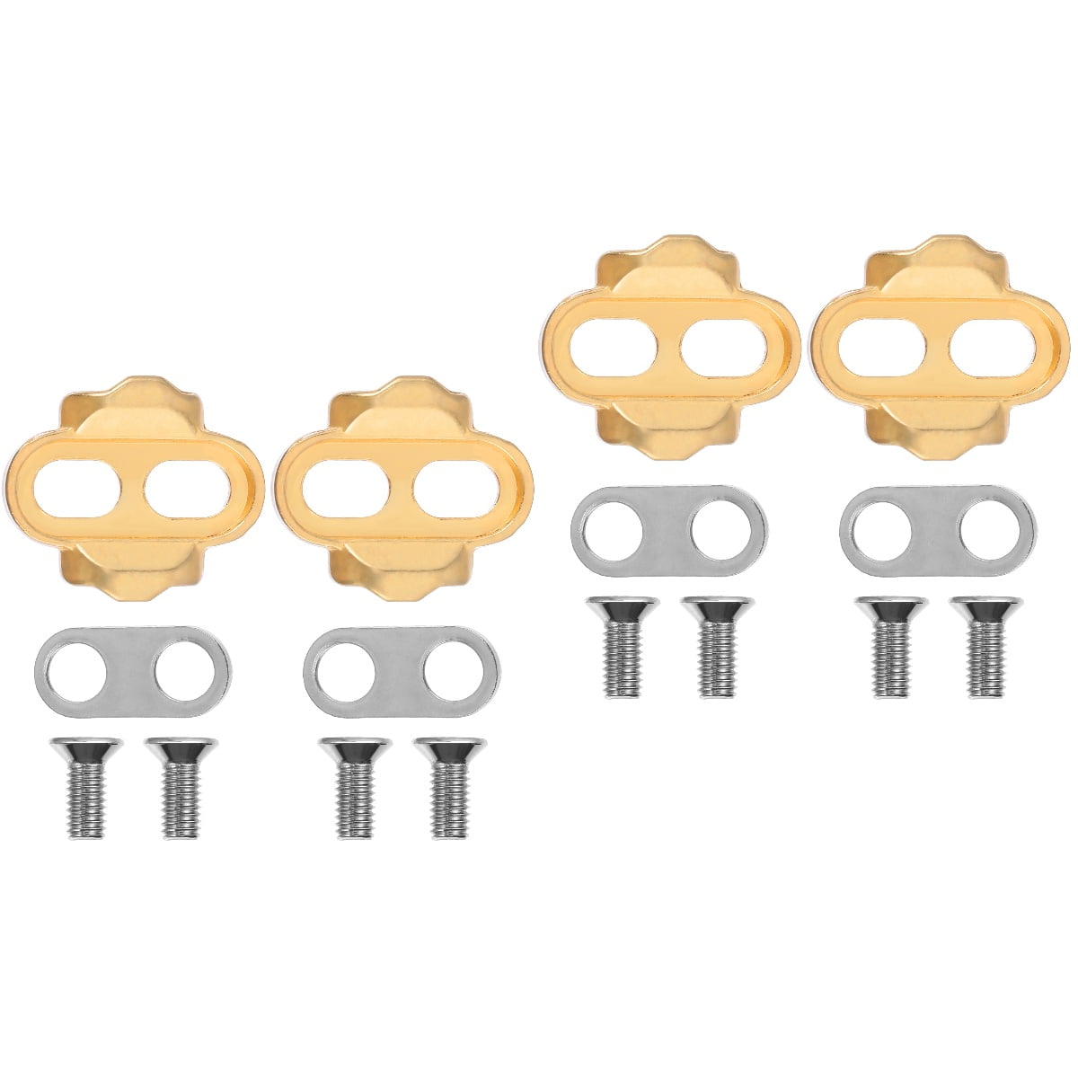 Raindrops 2 Sets Cleat for Pedal Mountain Bike Cleat Copper Spindle ...