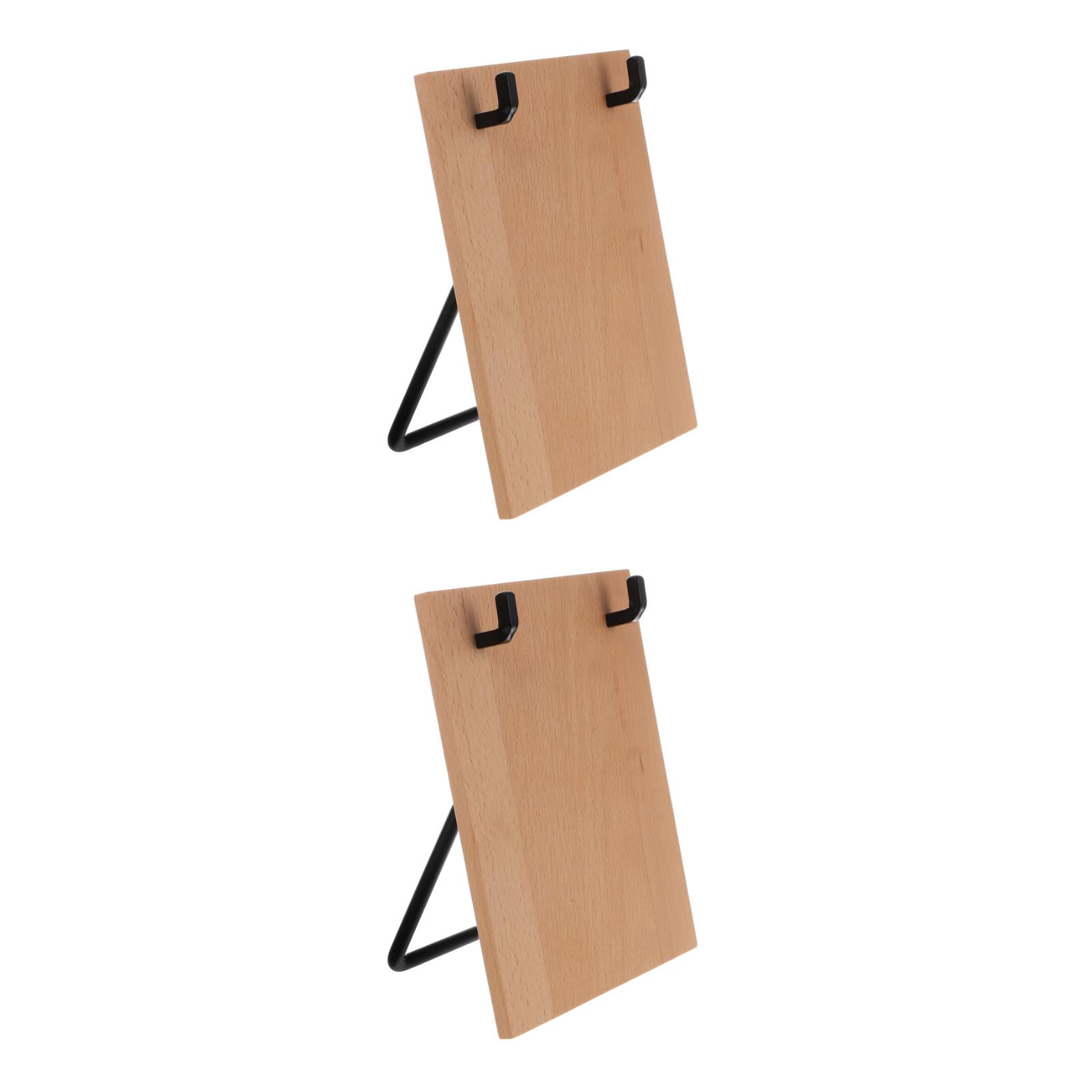 Raindrops 2 Sets Metal Frame Calendar Stand Desktop Calendar Rack ...