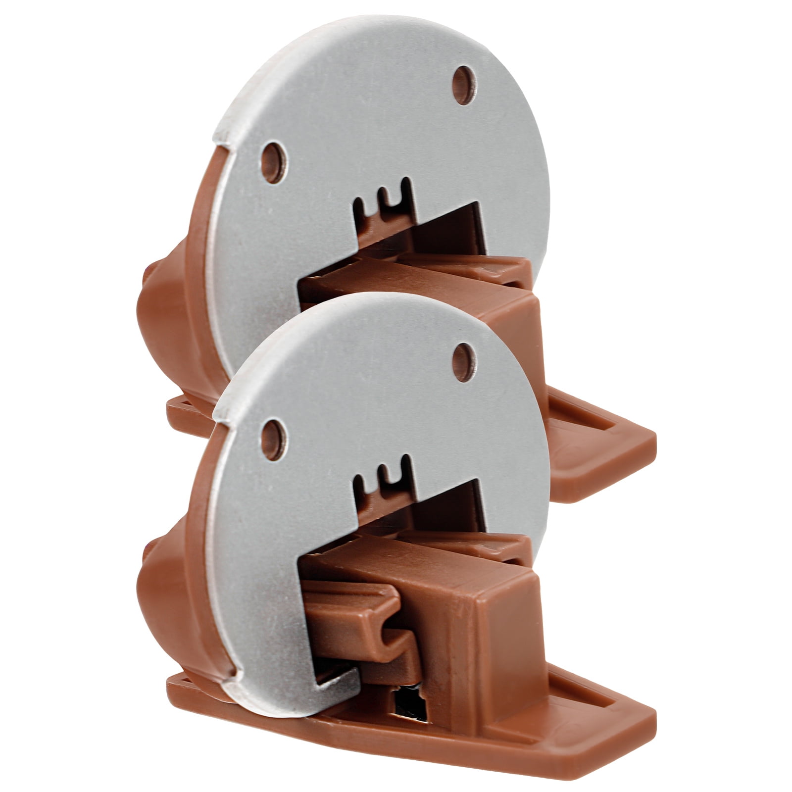 Raindrops 2 Sets Drawer Slides Track Guides Center Mount Cabinet Guides ...