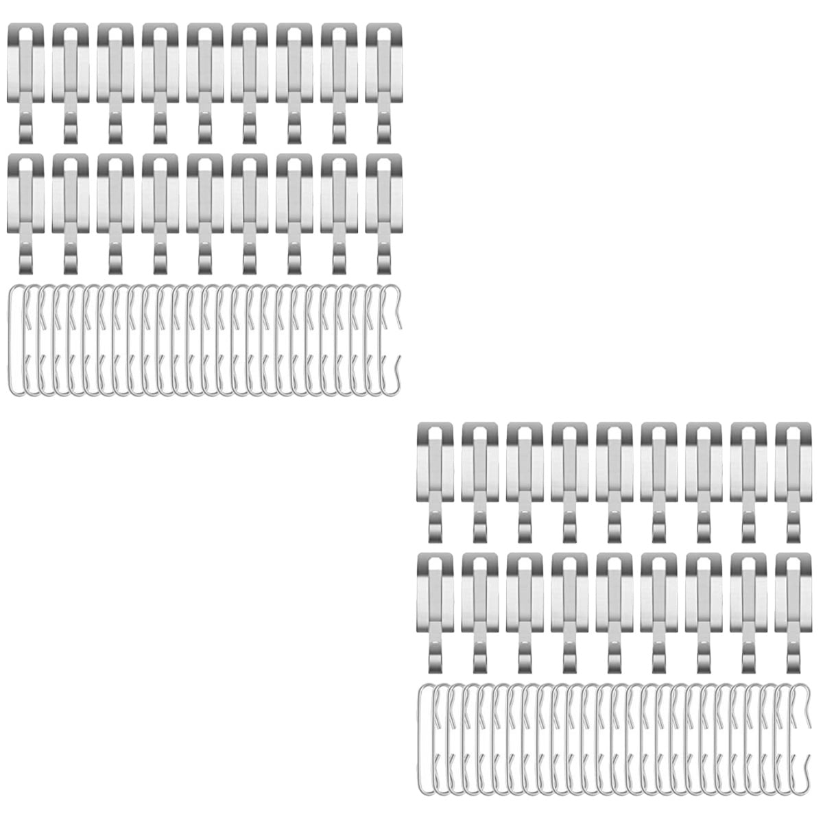 Raindrops 2 Sets Gutter Clips and Spacer Heat Clips for Roof and ...