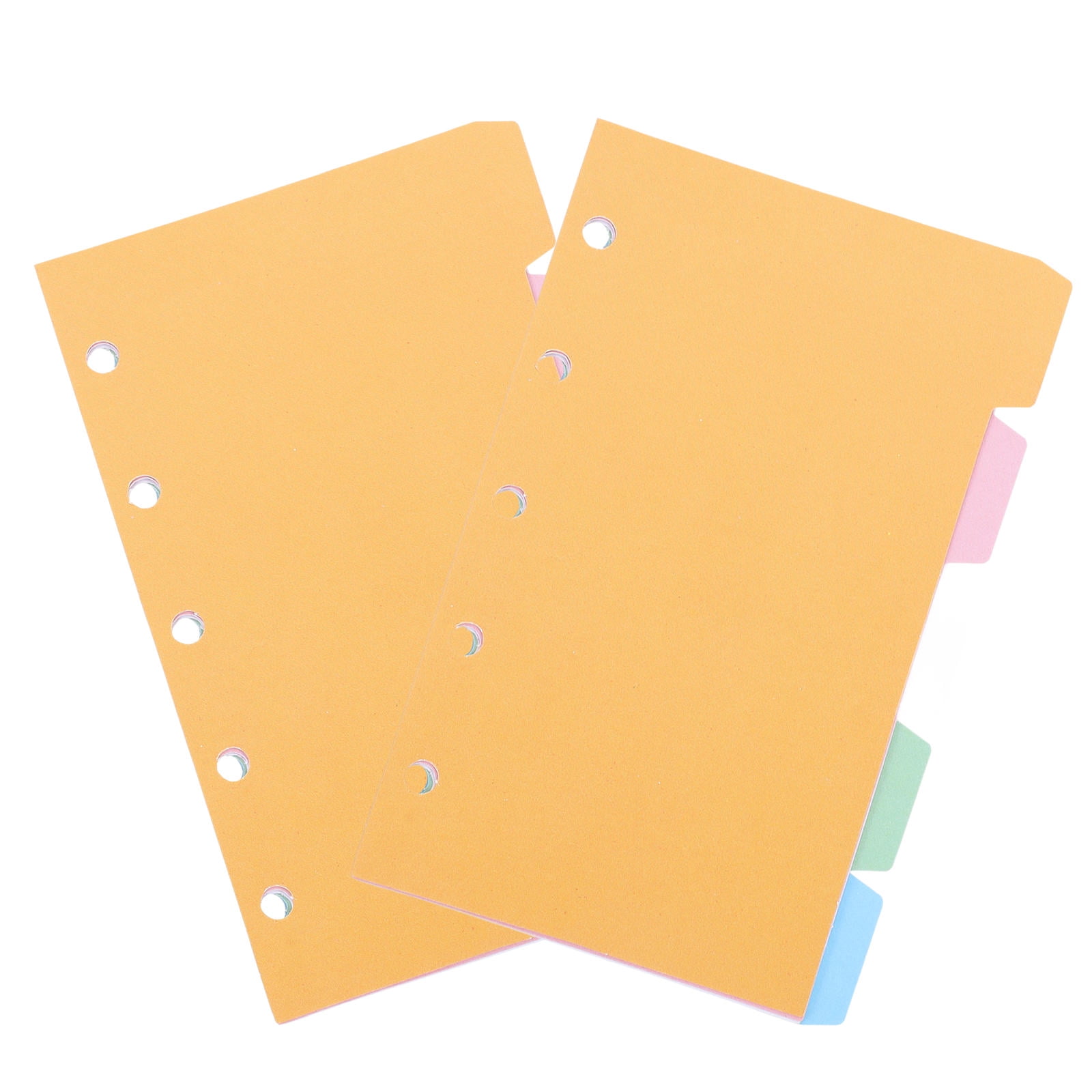 Raindrops 2 Sets Index Separator Page Filler Paper Wide Ruled Prong ...