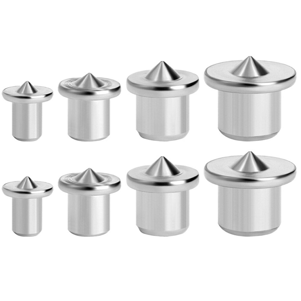 Raindrops 2 Sets Log Pin Retainer Cabinet Locator Dowel Dowels Silver ...