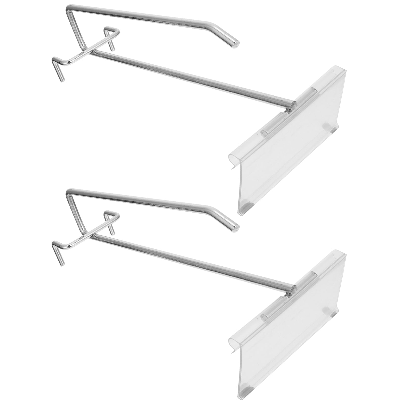 Raindrops 2 Sets Mall Wall Hooks Peg Hook Label Goods Display Rack ...