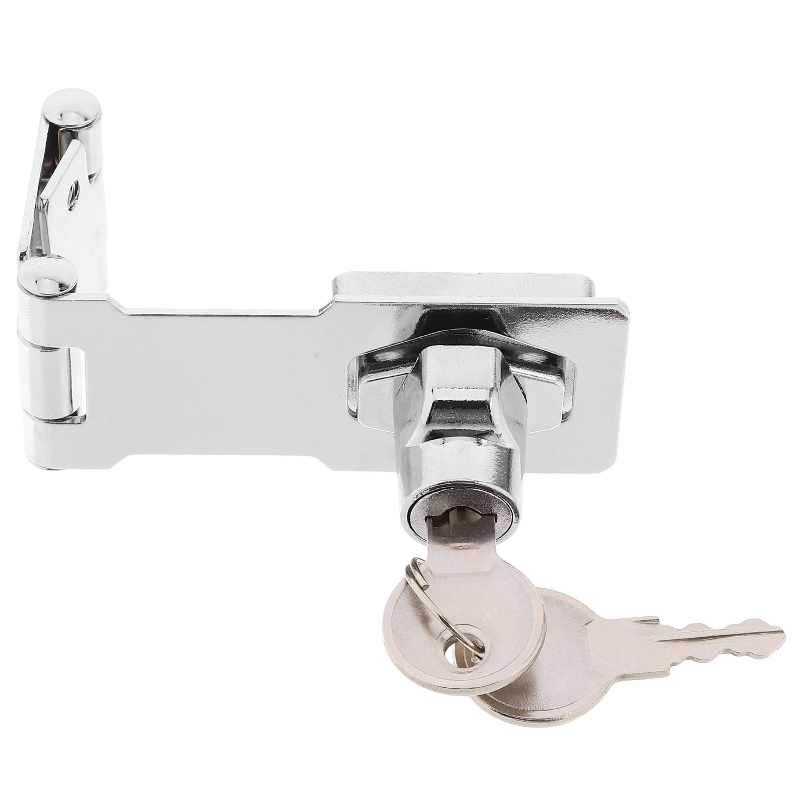 Raindrops 2 Sets Metal Locking Hasp With Key Keyed Hasp Lock Sturdy ...