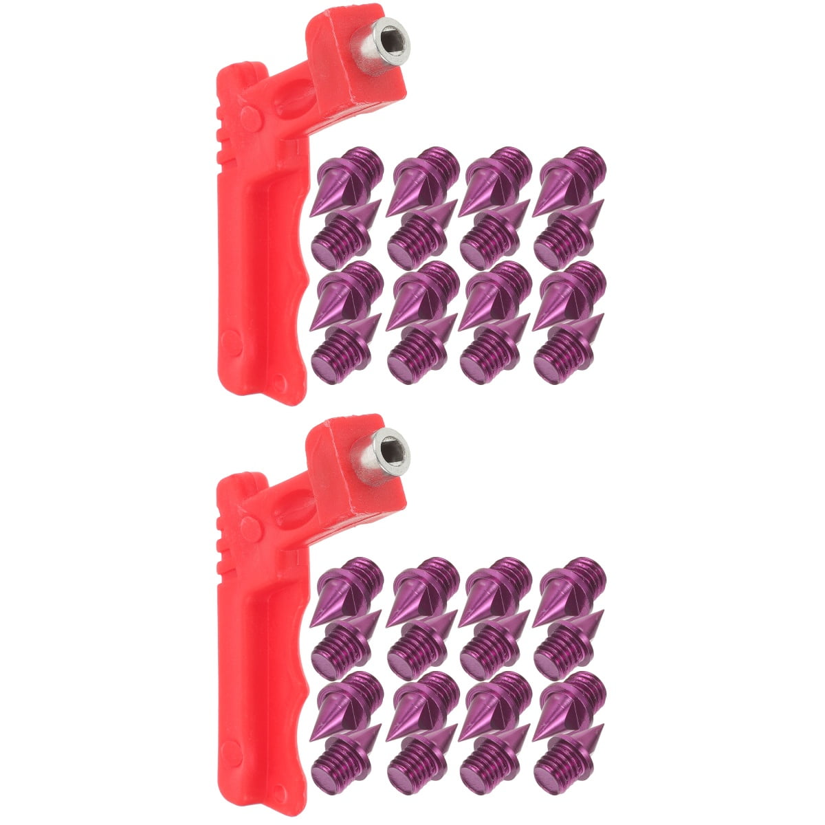 Raindrops 2 Sets Metal Track Spikes Hard Aluminum Alloy Shoe Spikes ...