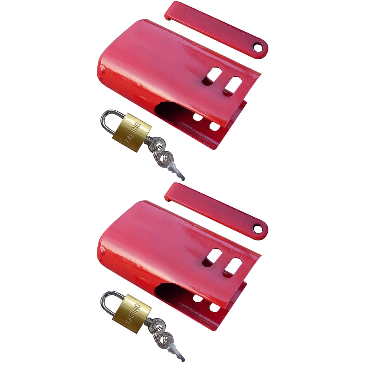 Raindrops 2 Sets Outdoor Faucet Lock Anti-theft Garden Hose Tap Lock ...