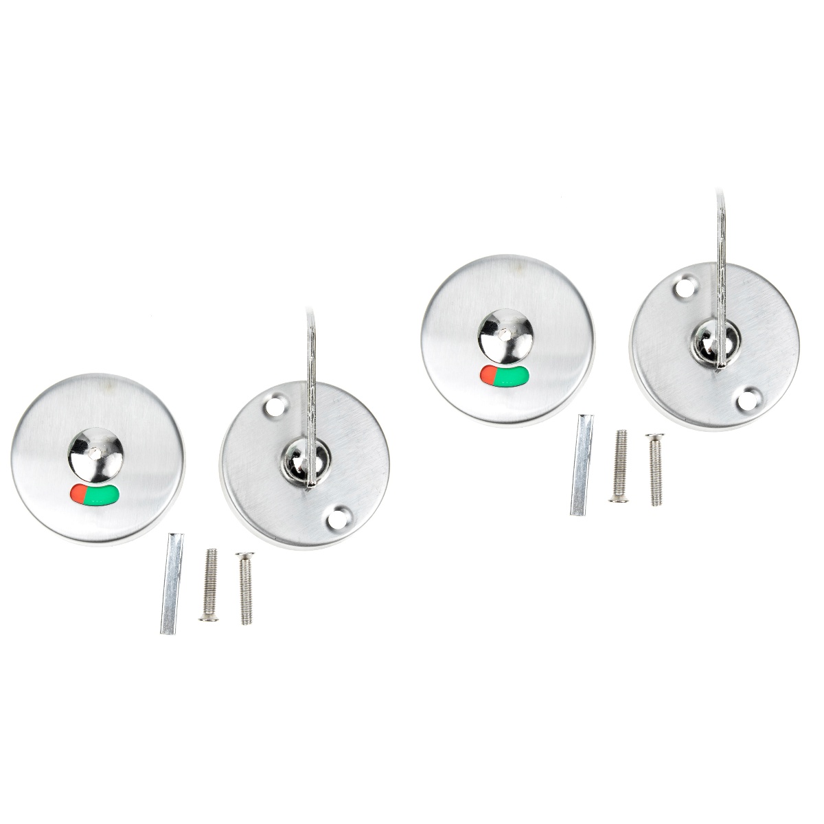 Raindrops 2 Sets Partition Door Lock Plastic Privacy Indicator Door ...