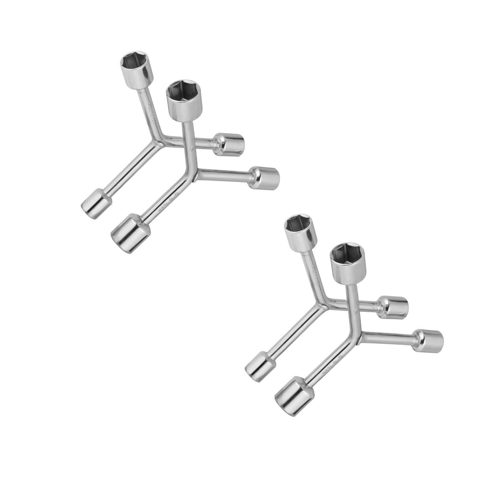 Raindrops 2 Sets Sturdy Steel Wrench Key Tool Set Steel Construction Y ...