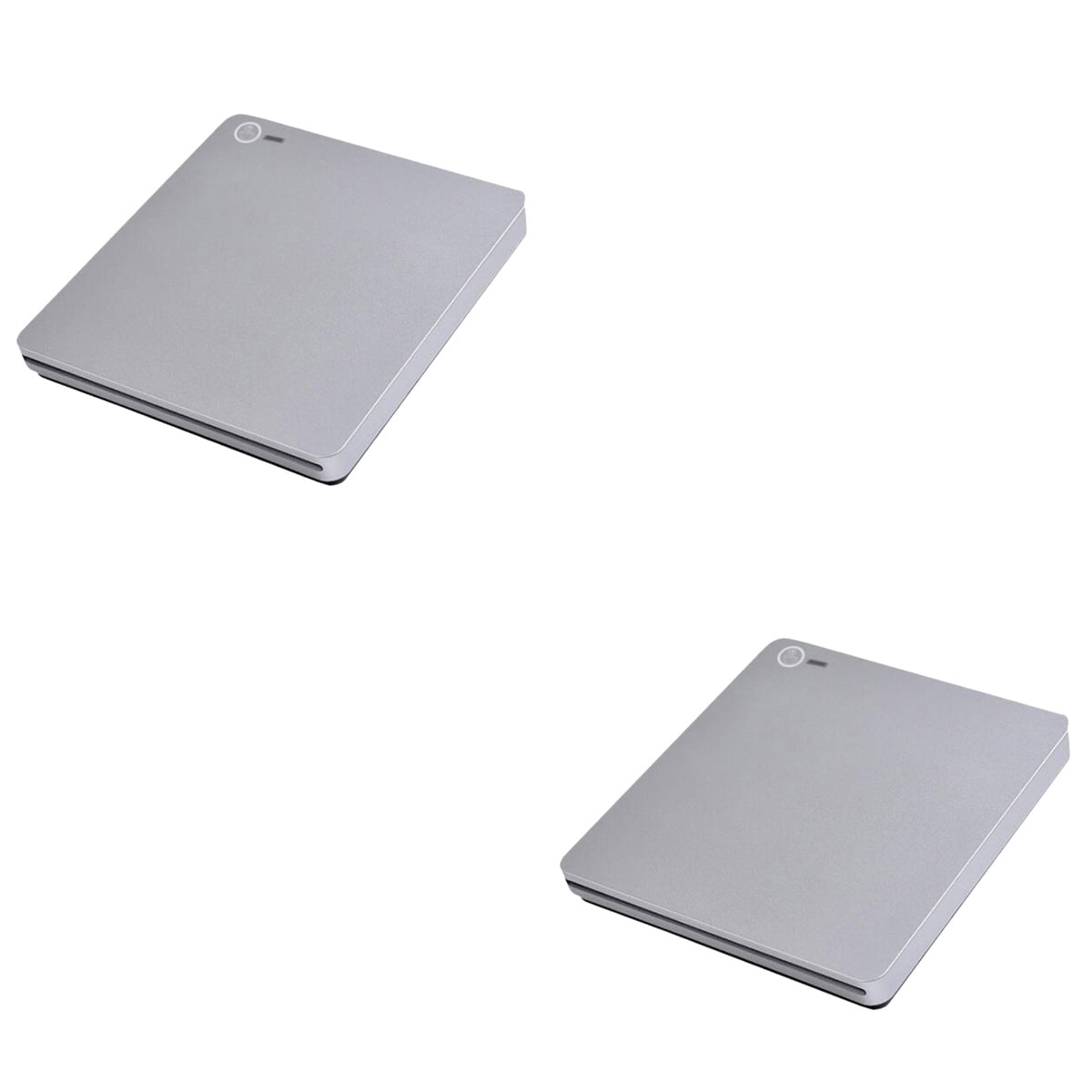 Raindrops 2 Sets Type-c External DVD Recorders Dual Interface DVD ...