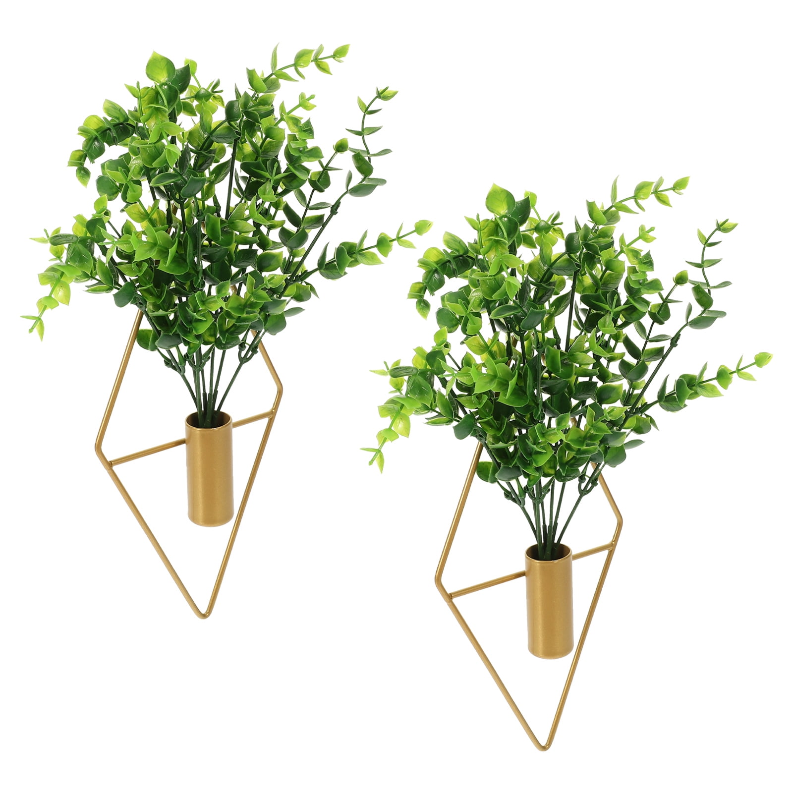 Raindrops 2 Sets Wall Vases Hanging Geometry Vases Cast Iron Wall ...