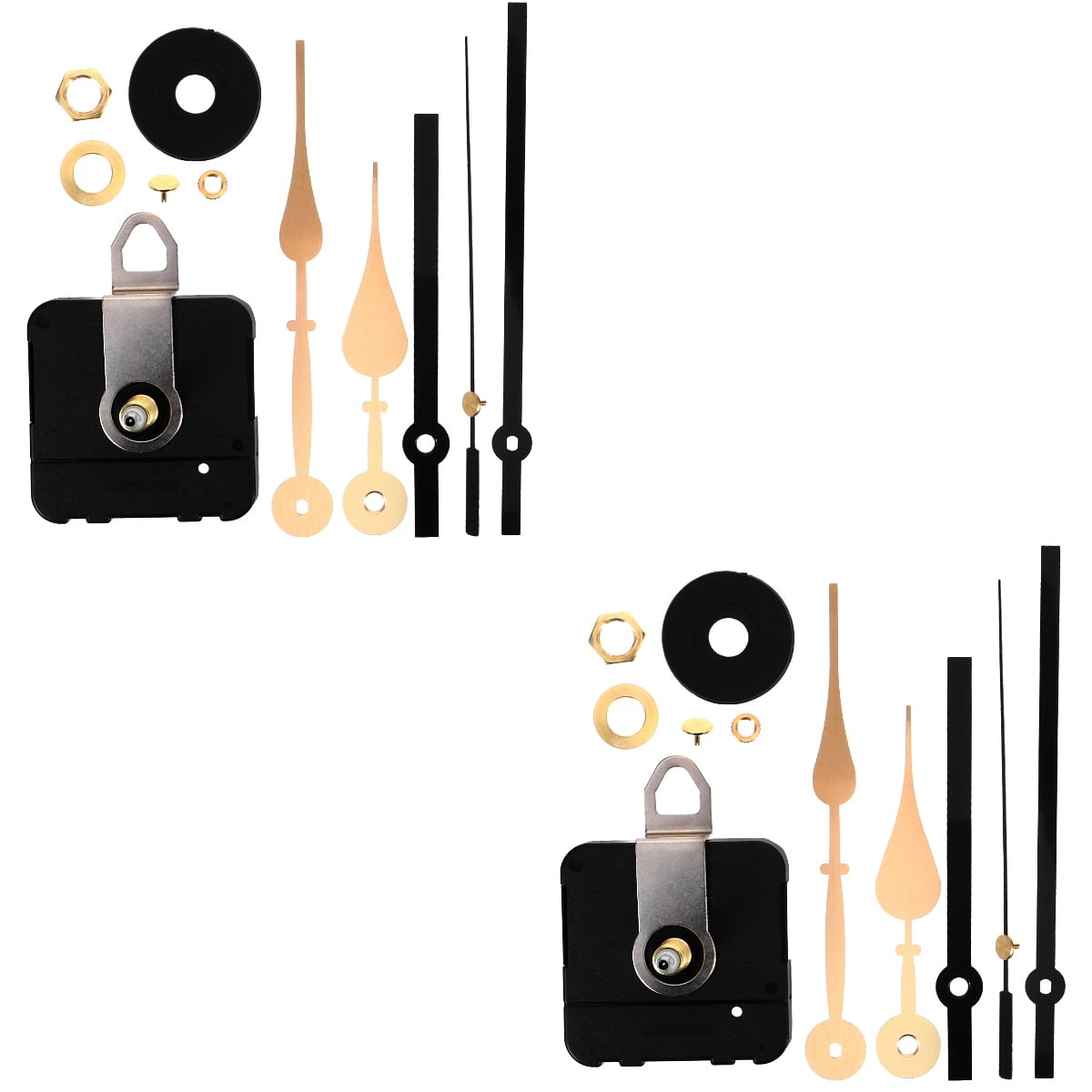 Raindrops 2 Sets of DIY Wall Clock Movement Kit DIY Table Clock ...